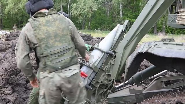 Боевая_работа_расчётов_САУ_«Малка».