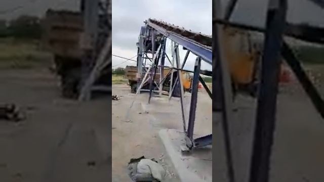 Работа грунтосмесительного узла