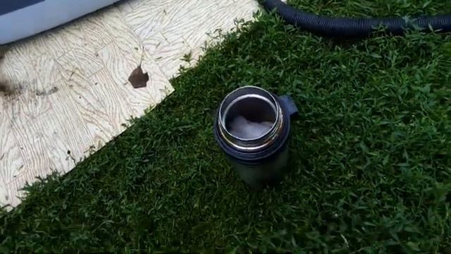 Как быстро изготовить бюджетный фильтр для очистки воды в бассейне своими руками из термоса