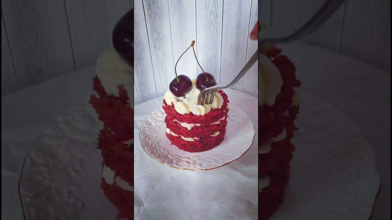 Красный бархат с вишней