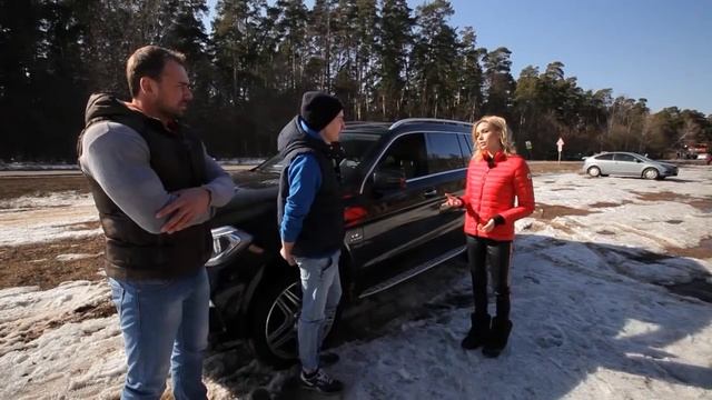 Тест-драйв Mercedes GL 63 AMG в программе Разгон с Анастасией Трегубовой