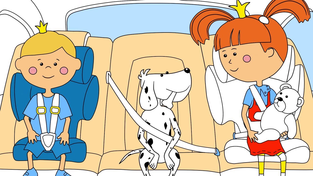 Раскраска. Жила-была Царевна. Про машины. Учим цвета