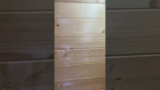 Видео баня Квадро 4 метра в Марфино