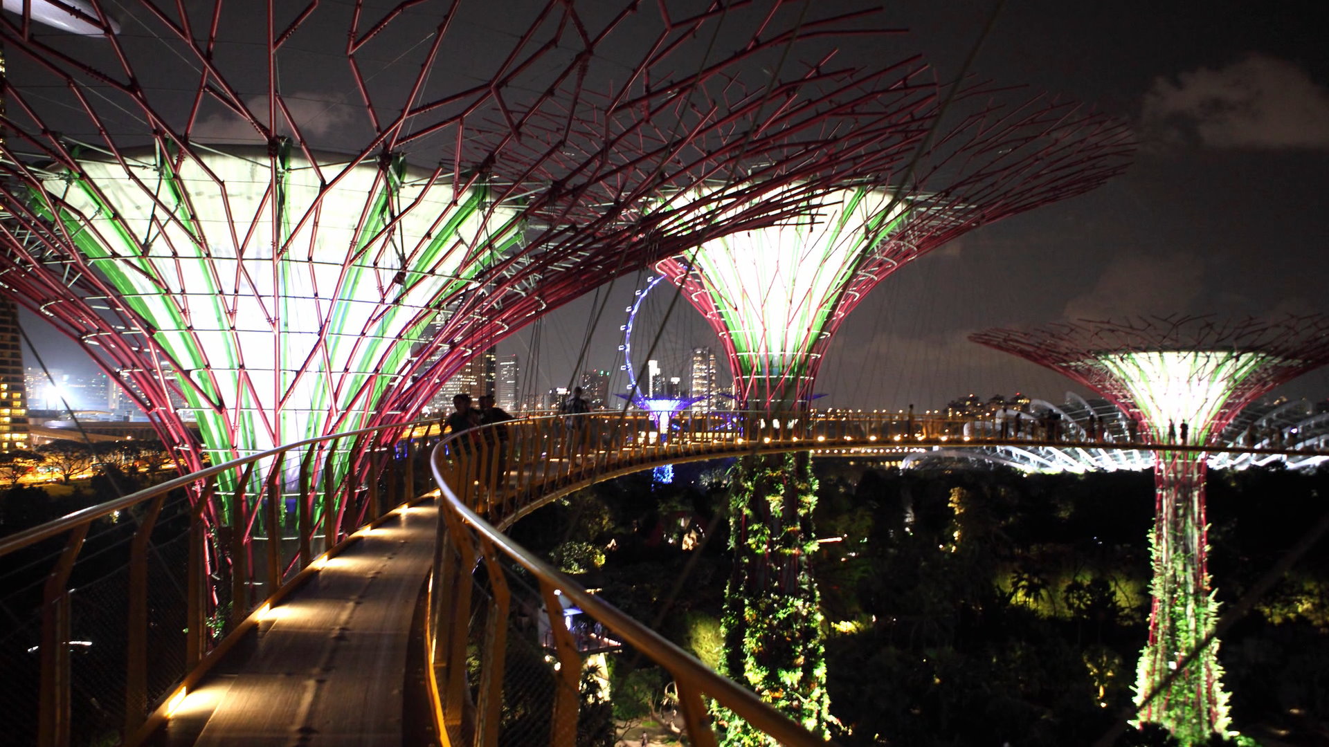 МОЯ ПЛАНЕТА. СИНГАПУР. САДЫ У ЗАЛИВА. ЧАЙКОВСКИЙ. ВАЛЬС ЦВЕТОВ. РЕЛАКС.