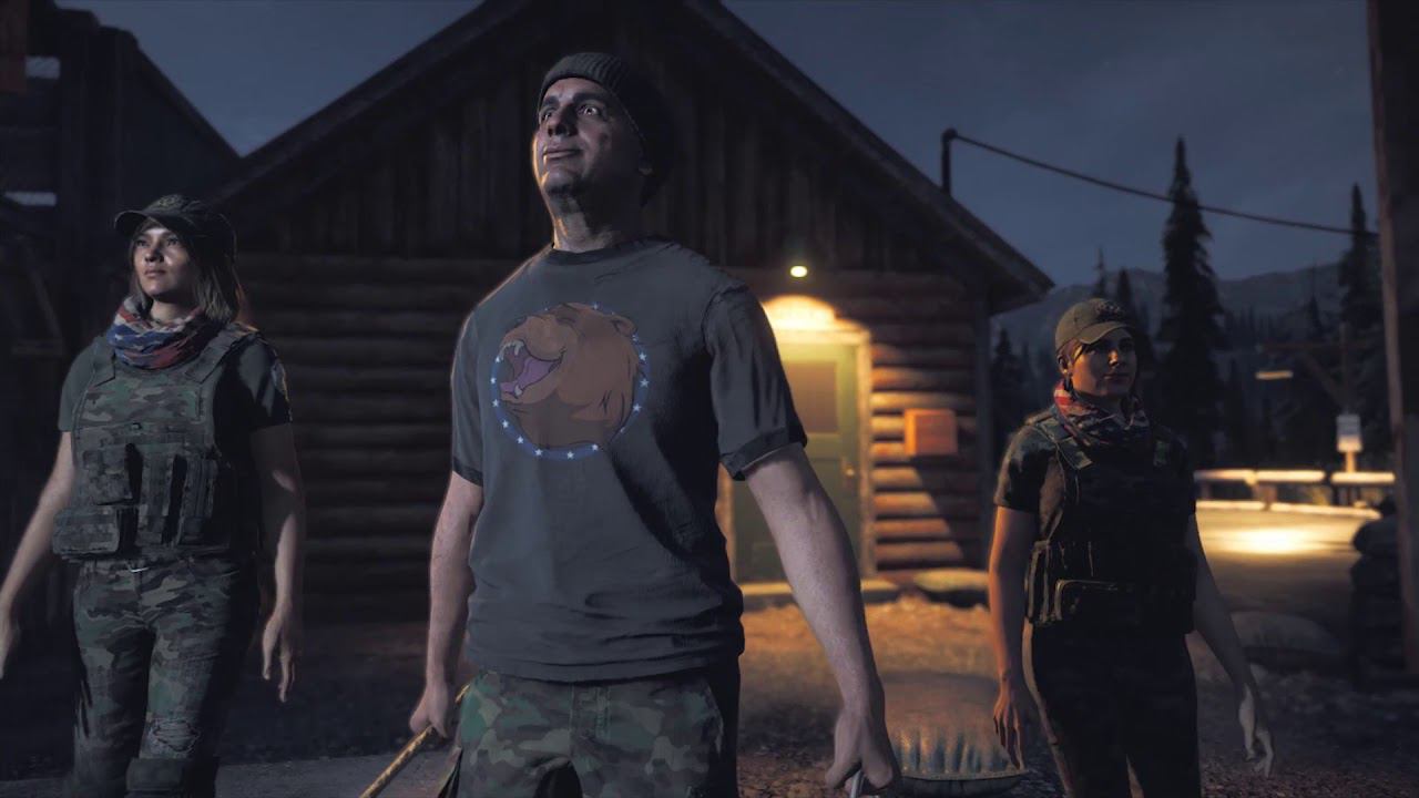 Far Cry 5. Часть 8. Уничтожены вертолёты Иакова| Отбит центр "Клык"| Спасение медведя Чисбургера.