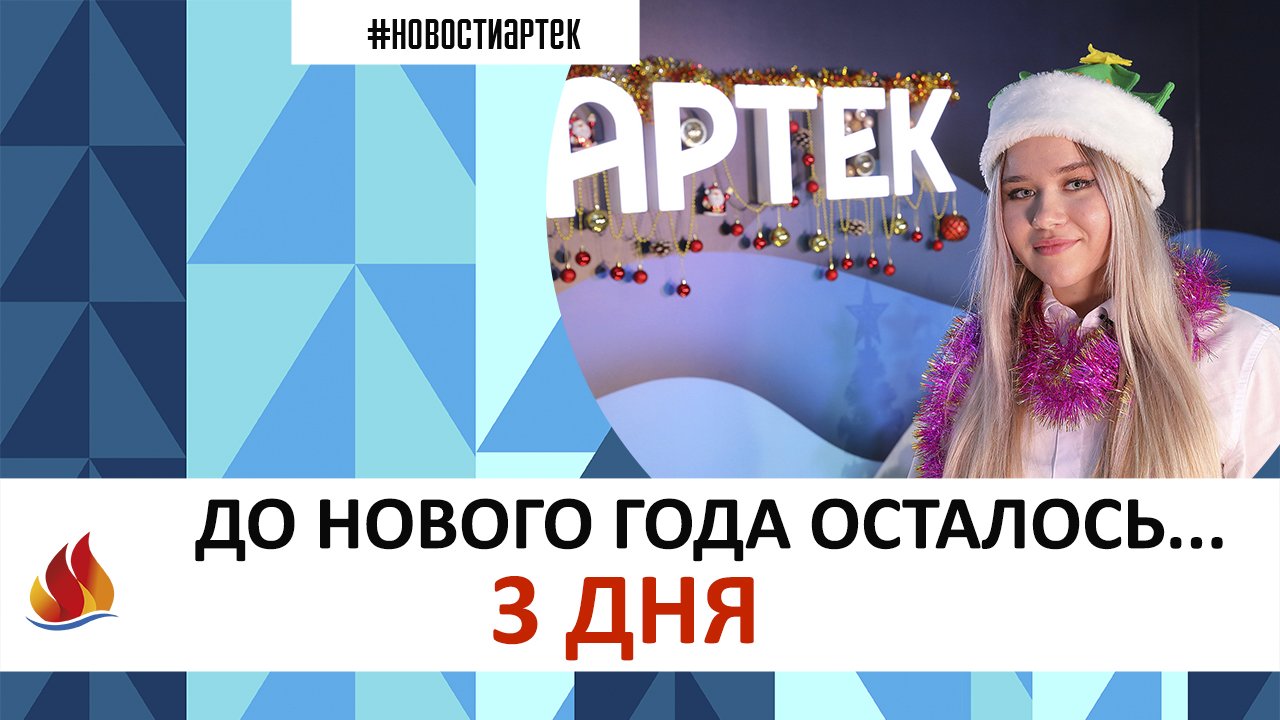 Артек 2022 г. 3 дня до нового года
