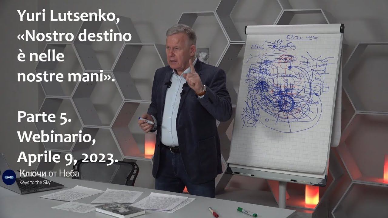 Yuri Lutsenko, «Nostro destino è nelle nostre mani». Parte 5.  Webinario, Aprile 9, 2023.