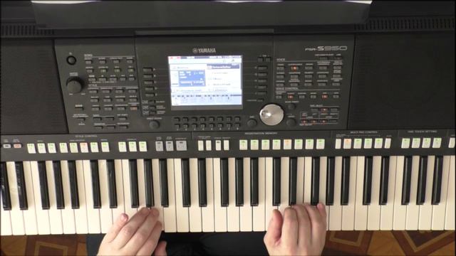 La Balanga (Claude Morgan) demo PSR S950. Лето 2019