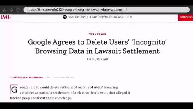 Защита личных данных от слежки Google