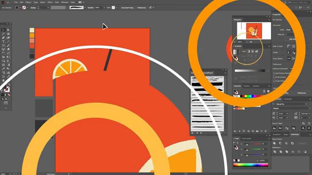 КАК НАРИСОВАТЬ РЕТРО СОК С ЗЕРНИСТОЙ ТЕКСТУРОЙ. Урок в ADOBE ILLUSTRATOR.