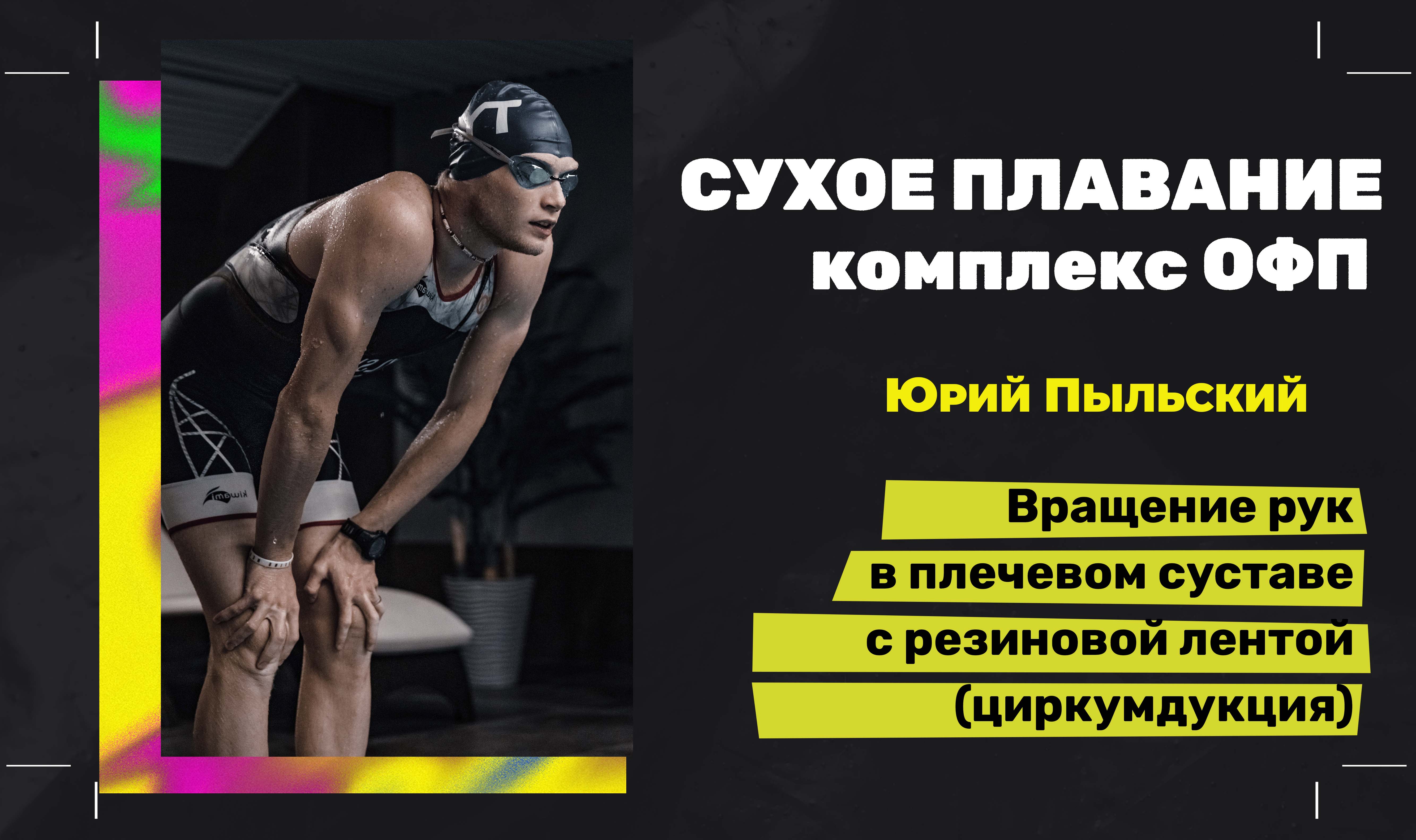 Вращение рук в плечевом суставе с резиновой лентой (циркумдукция)