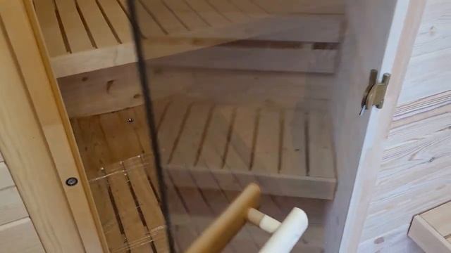 4- метровая баня-бочка Квадро.mp4