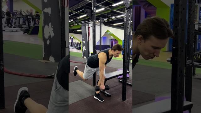 Наклон на 1 ноге + подъем бедра