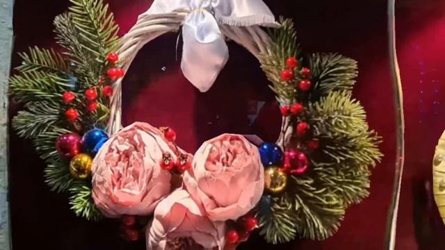 Видео с творческой выставки "Рождественское чудо"