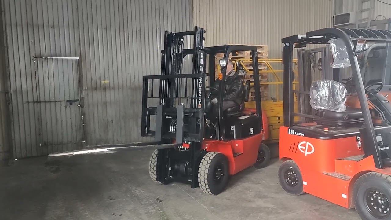 Вилочный дизельный погрузчик CPCD18 AG2, грузоподъемностью 1800 кг, высота подъема 3м , китайский дв