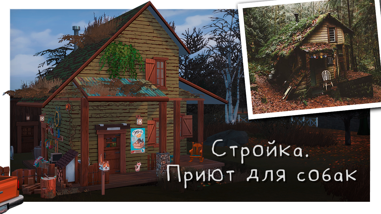 СТРОИМ ПРИЮТ ДЛЯ СОБАК в #Sims4