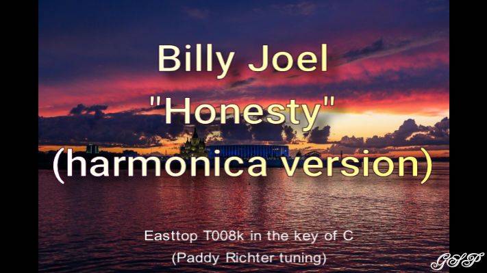 Billy Joel "Honesty" (версия для губной гармоники).