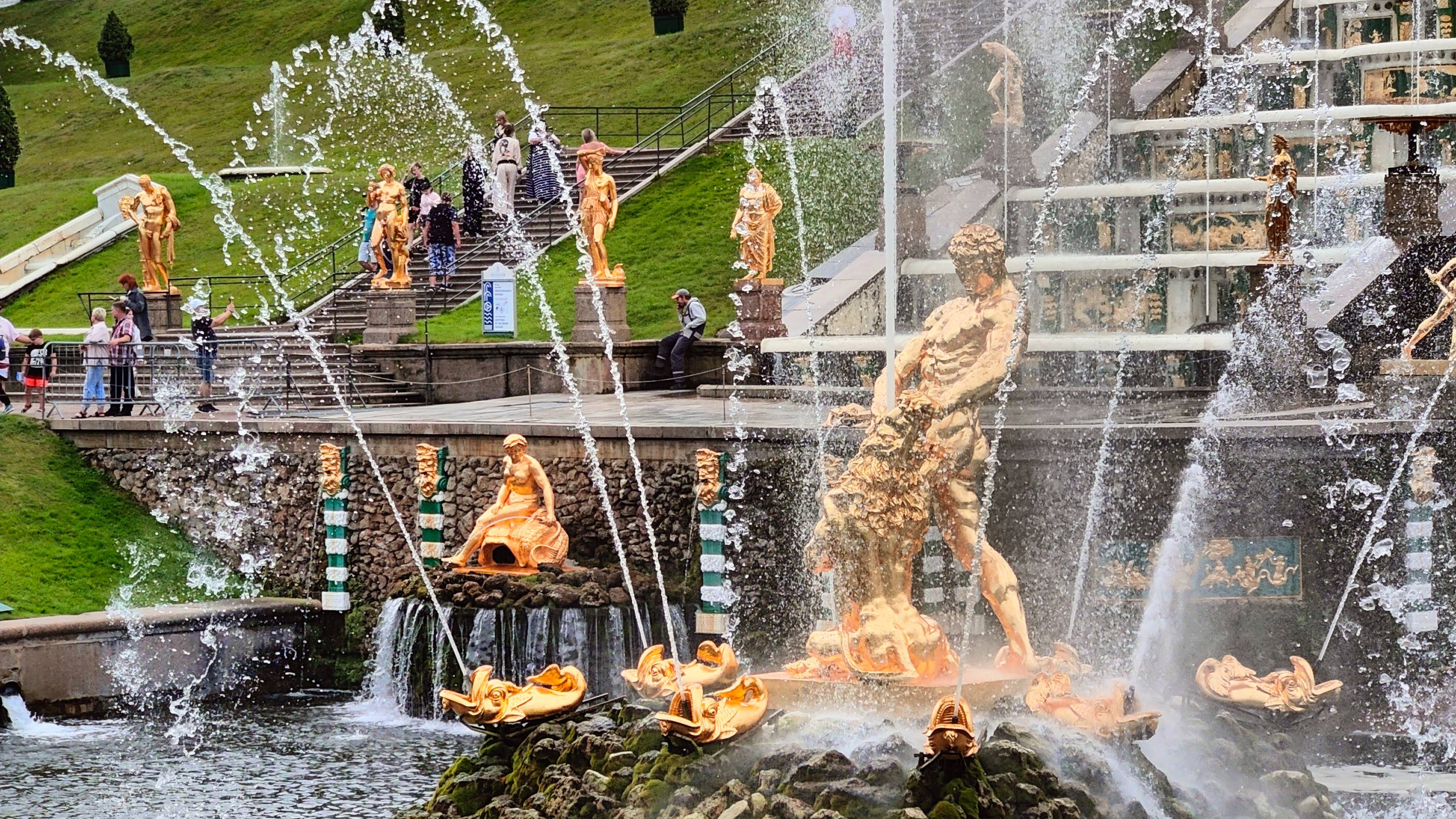 Петергоф 31 июля 2023