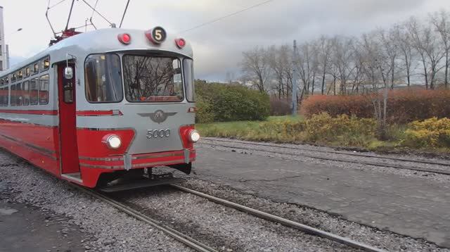 Санкт-Петербург Трамвай вечеринок Трамвай-ресторан ТС-76