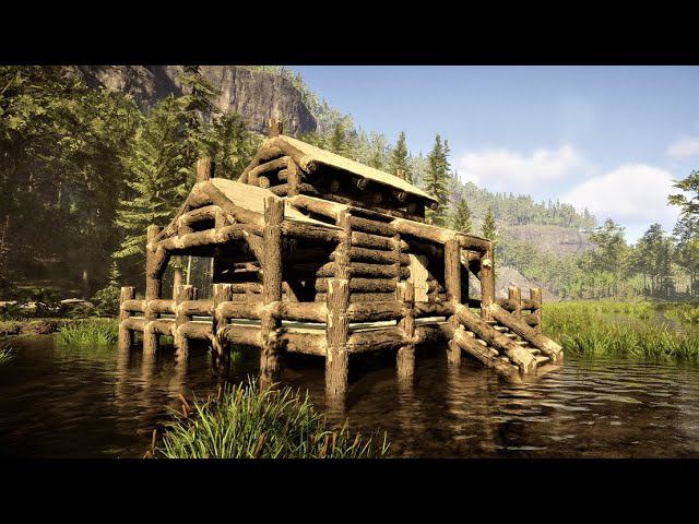 How To Build A Swamp House - Sons of The Forest Building
