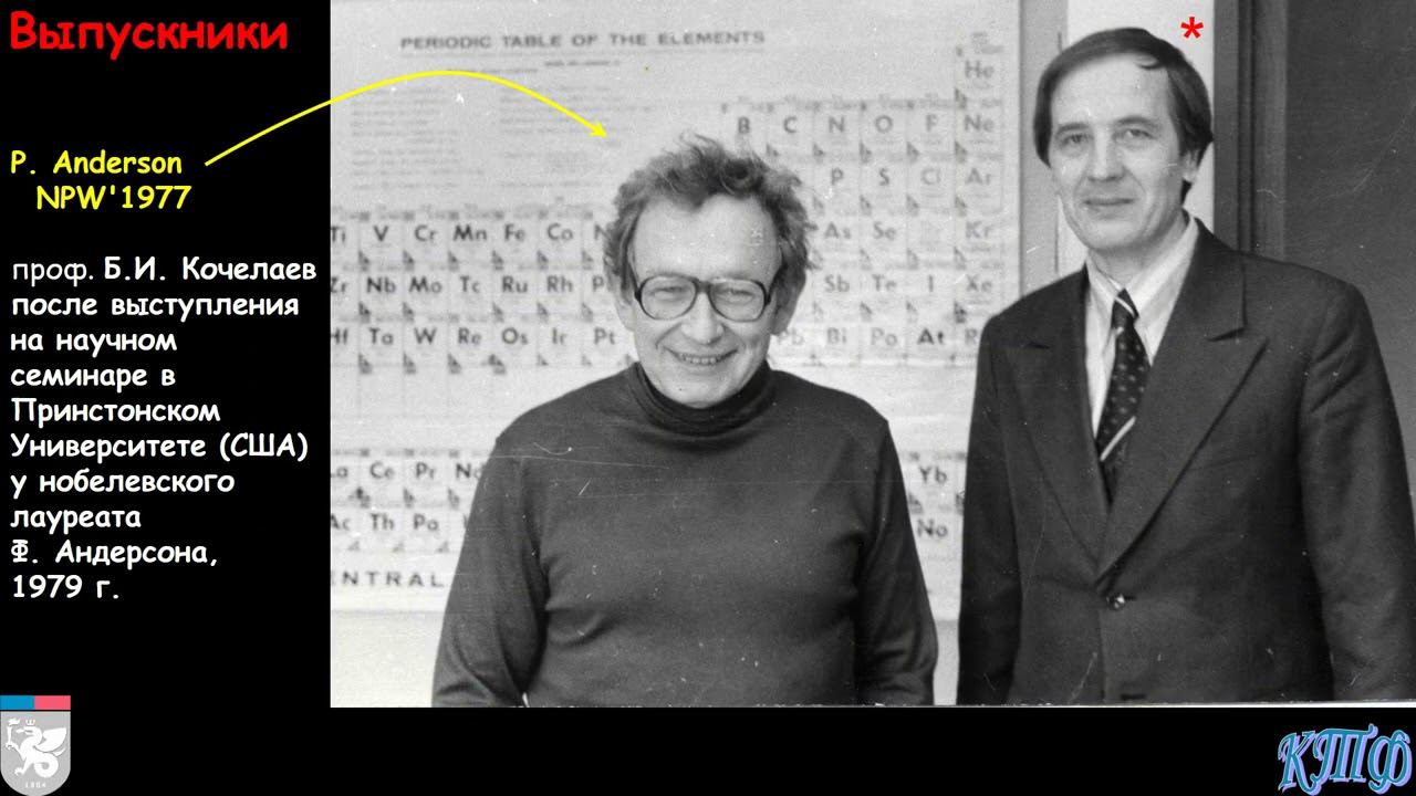 Theoretical Physics Department (Kazan Federal University) ver.3