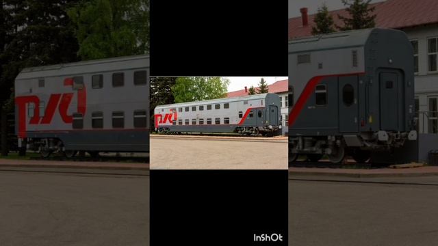 #Shorts#Транспорт#РЖД.Двухэтажный вагон сидячка.Обзор.Фильм1.Часть3