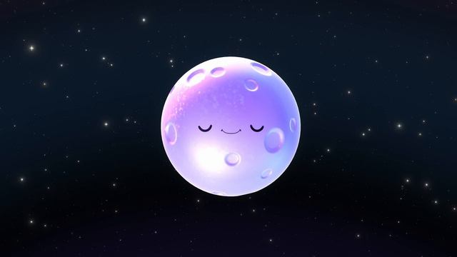 Hey Bear Sensory - Luna - Mindful Moon - Relaxing Animation with Music for Sleep