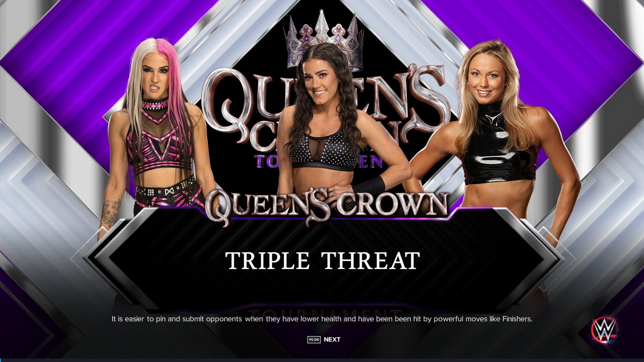 WWE 2K23 TRIPLE THREAT WOMAN #1