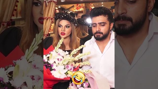#RakhiSawant REACTION On #AdilKhan ? At Nail Art Shop Opening