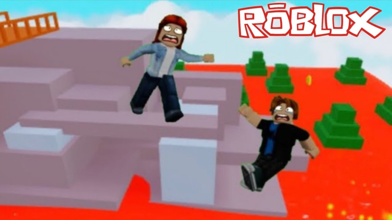 ПОЛ ЭТО ЛАВА в ROBLOX!!!