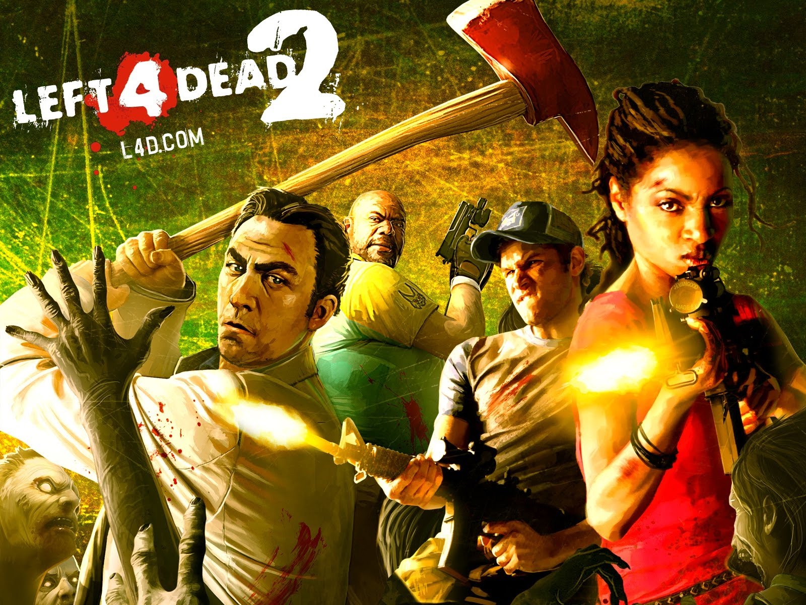 Left 4 Dead 2 (L4D2) Серия 55 - что здесь делать? да просто спасаться от орд зомби)))