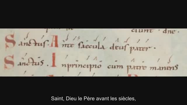 Sanctus Ante saecula Deus Pater