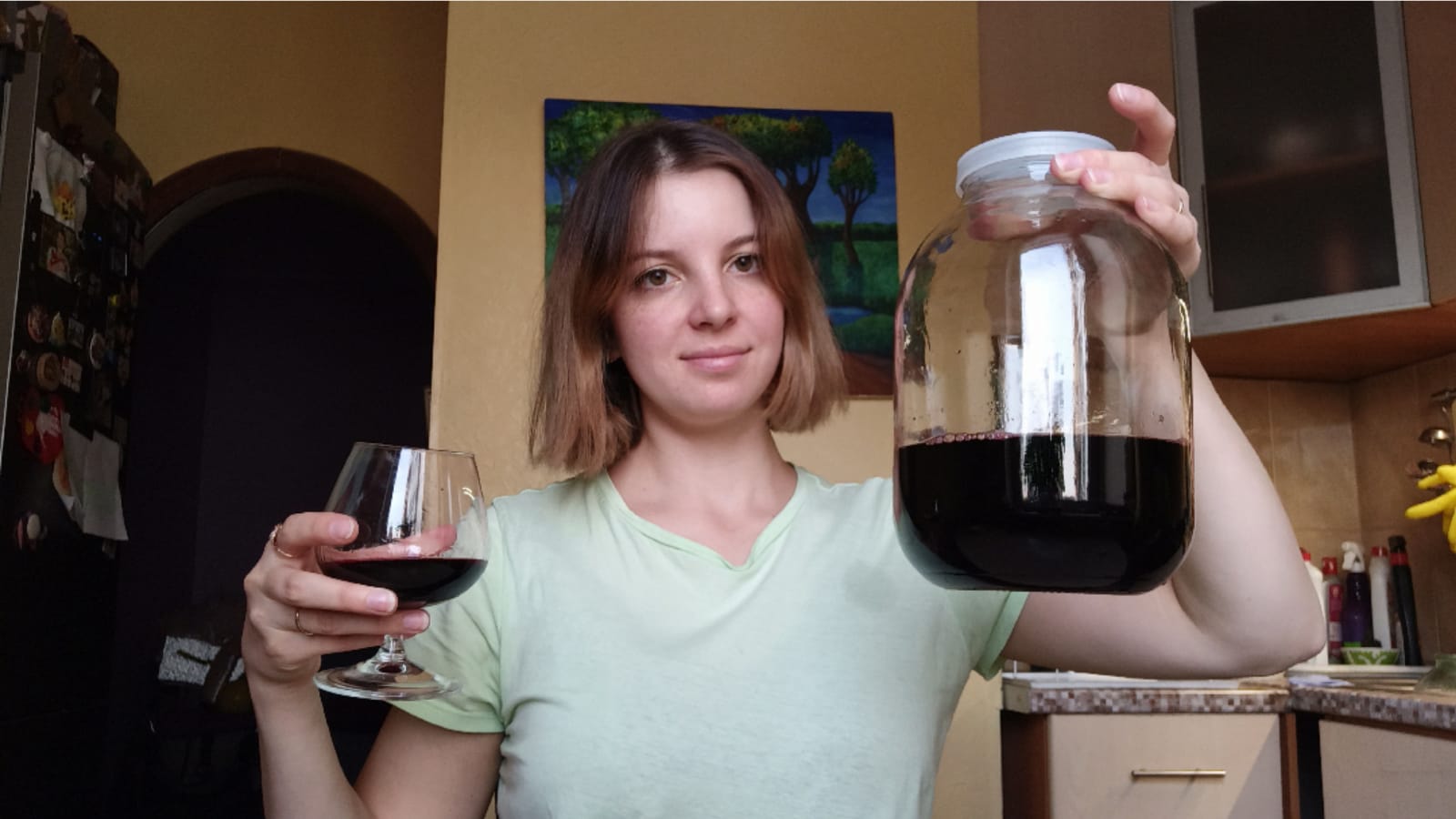 Повторяю свой рецепт вина из Черноплодной Рябины!