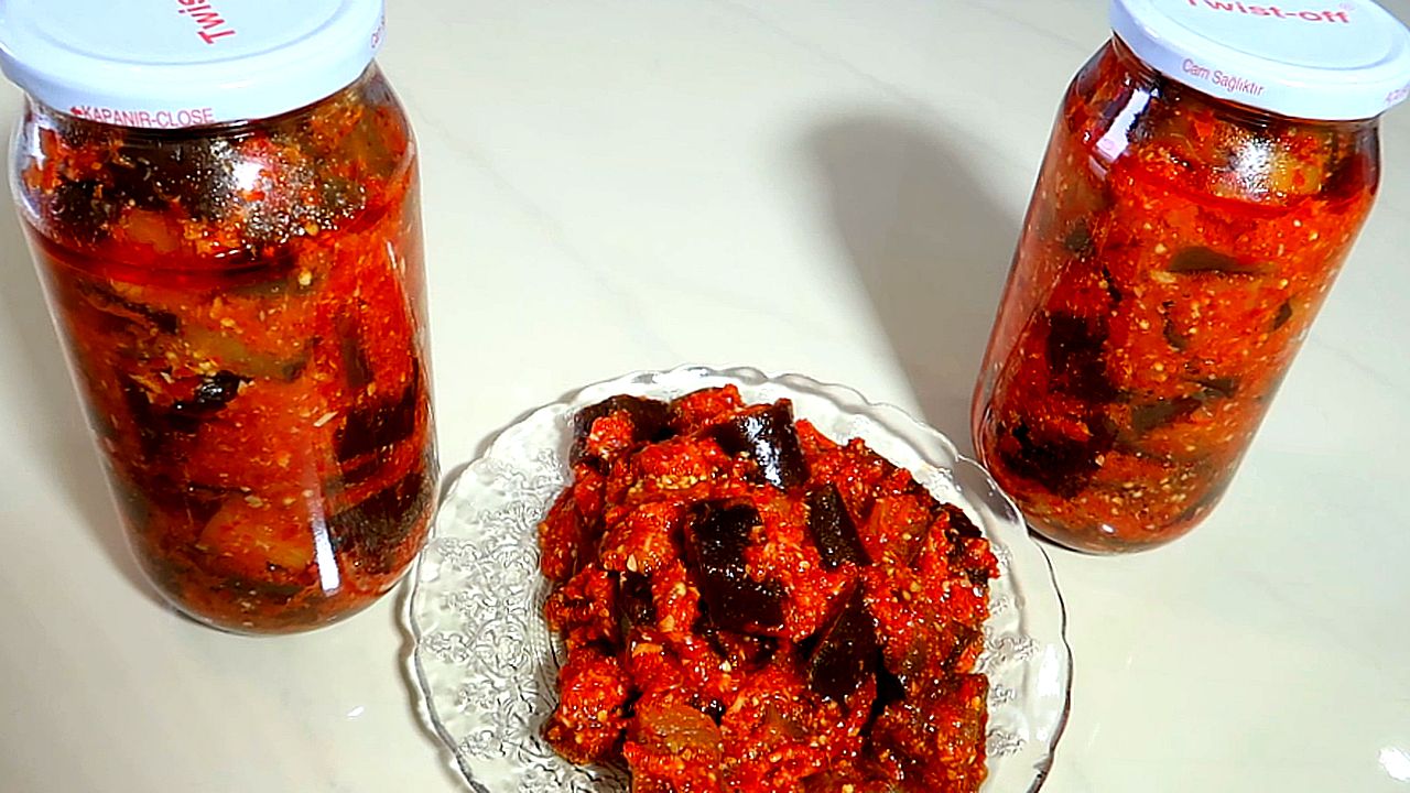 БАКЛАЖАНЫ ПО ГРУЗИНСКИ НА ЗИМУ. Любите ли Вы баклажаны так, как их любит моя семья?