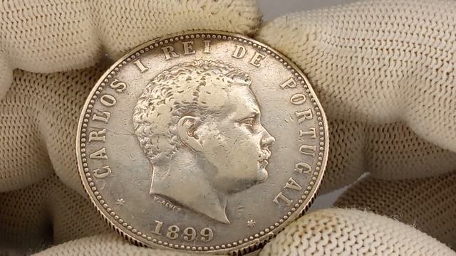 Португалия 1000 реалов, 1899 года.