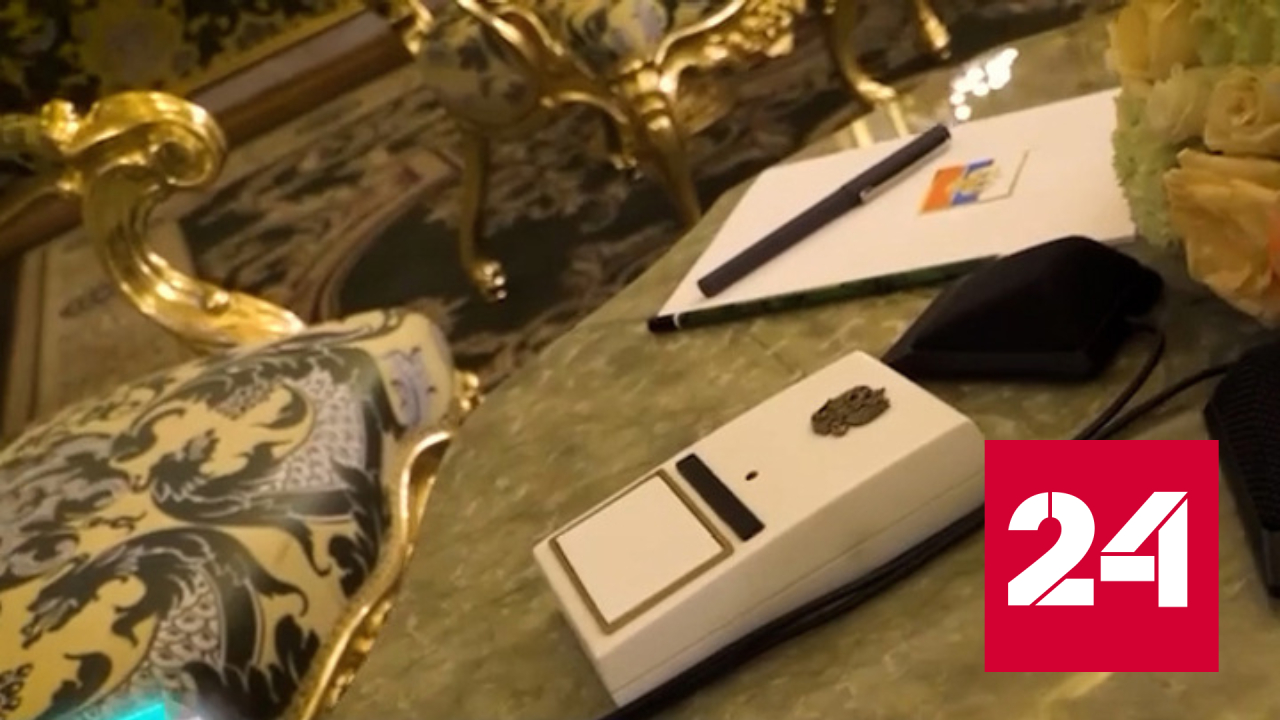 Павел Зарубин показал, как выглядит президентская кнопка - Россия 24