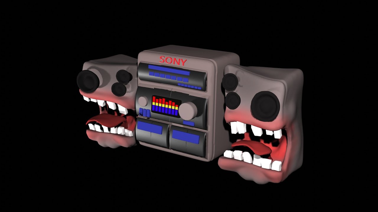 Blender 3d - анимация бумбокса с начало до конца.mp4