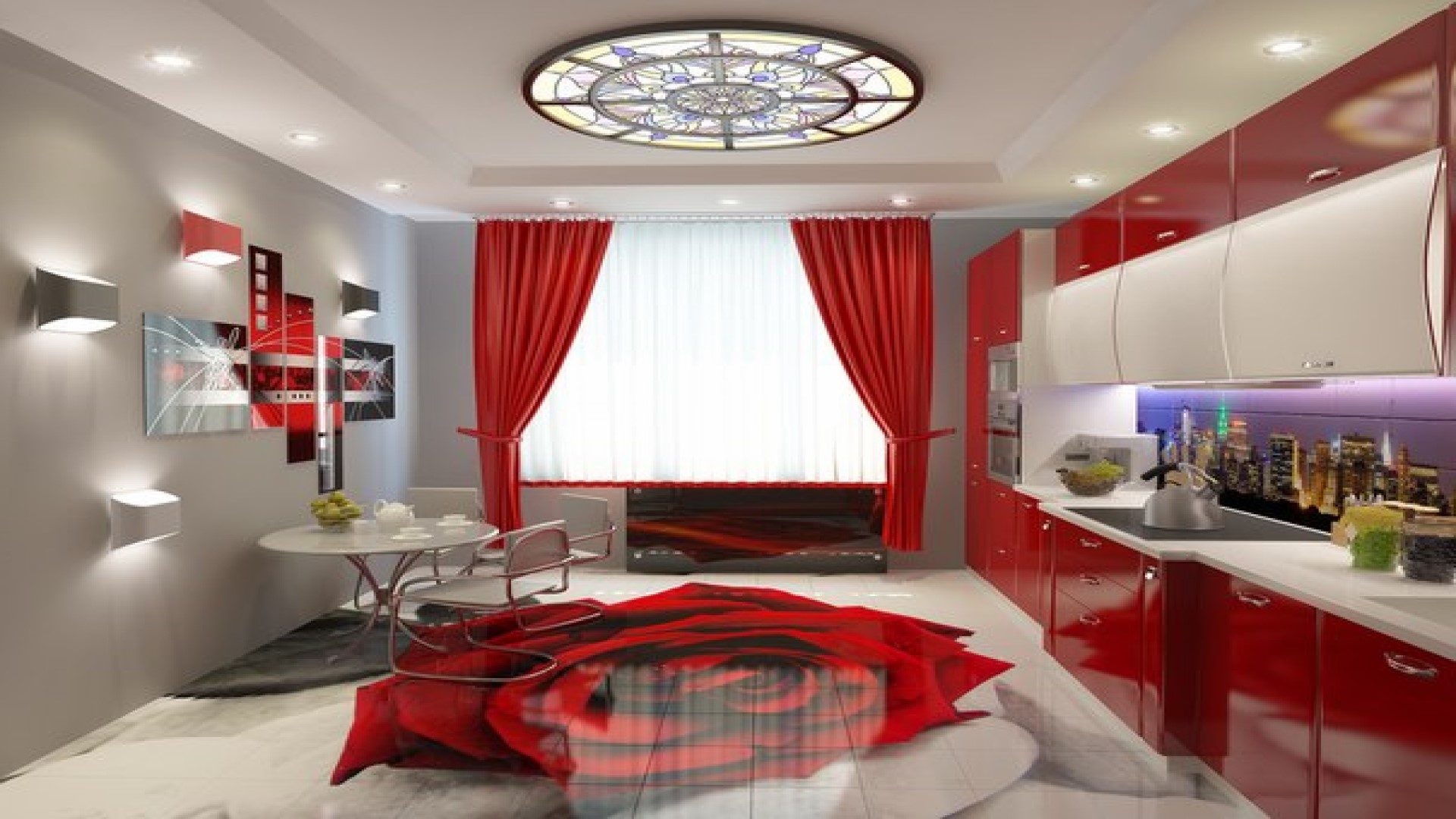 кухня - дизайн кухни идея #1