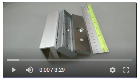 Магнитный замок на стеклянную дверь