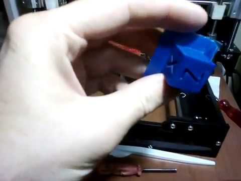 Наконец-то отпечатался ровный калибровочный кубик