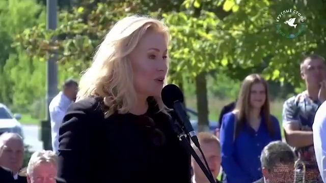 Выступление Марии Васильевны Шукшиной на открытии памятника И.В. Сталину г. Великие Луки, 15.08.2023