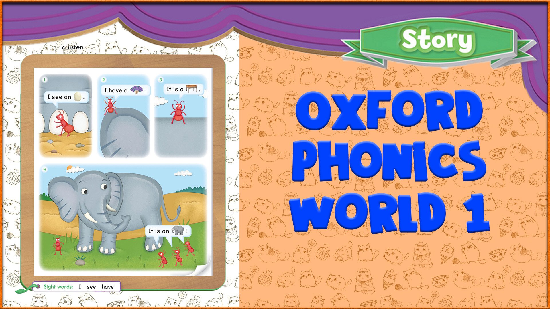 Story | Unit 2 | Oxford Phonics World 1 - The Alphabet. #8