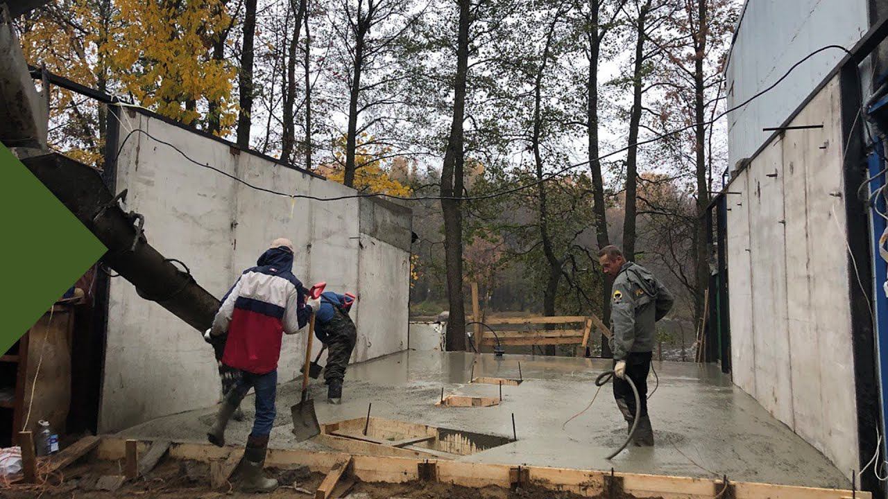 Монолитный фундамент под гараж 6х9,5м в Сестрорецке