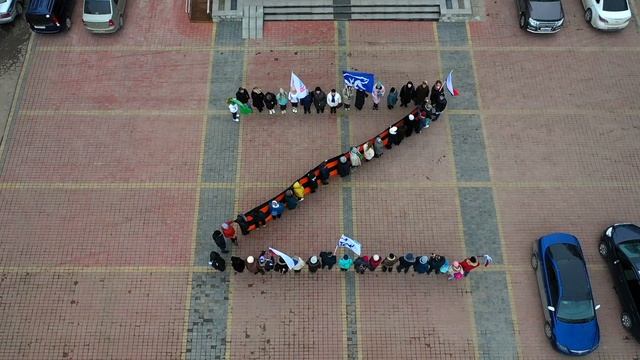 Талдомский округ поддержал флешмоб «Своих не бросаем»