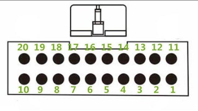 Разъём Power Андроид автомагнитолы, назначение контактов