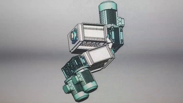 шредер двухвальный  дробилка под заказ.mp4