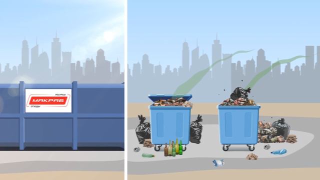 Пресс-компакторы по сбору отходов для предприятий | Компания «Макраб»