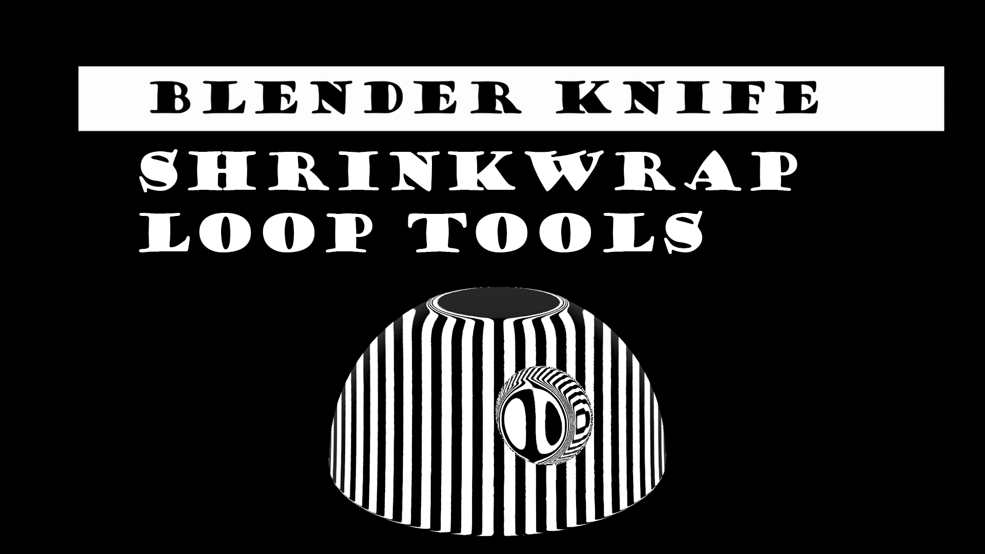 Идеальная топология на изогнутых поверхностях с использованием Shrinkwrap и LoopTools