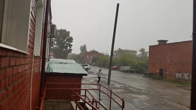 Дождь в Томске
