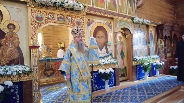 Проповедь епископа Солнечногорского Алексия на подворье Зачатьевского монастыря 14.10.22